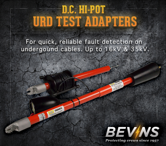 Featured Product: D.C. Hi-pot URD Test Adapters – Bevins Co.